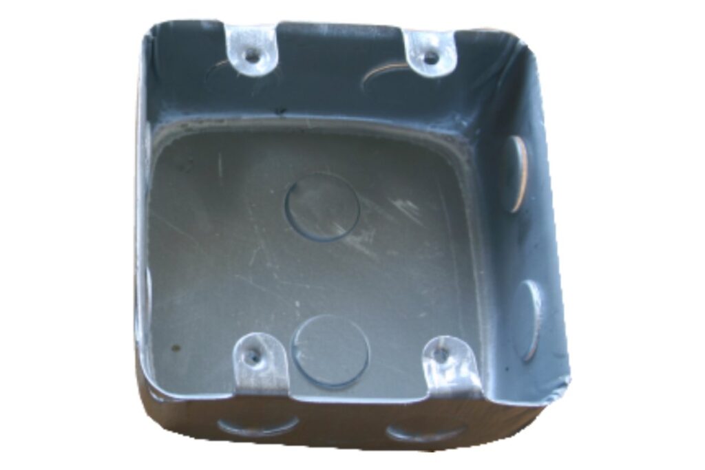 STEEL WALL BOXES - GALVANISED STEEL (100X100) - WACO