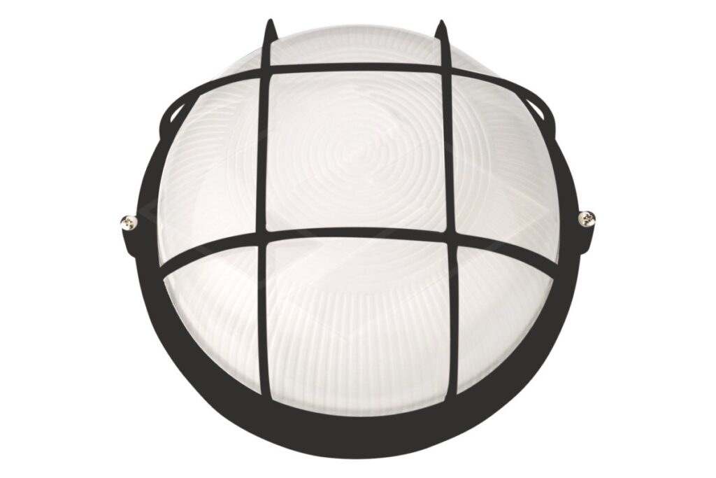 ROUND PLAIN BULKHEAD (B49/G - BLACK) - WACO