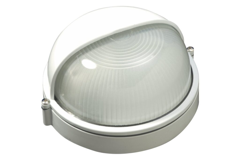 ROUND EYELID BULKHEAD (B51/E - WHITE) - WACO