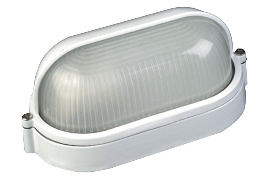 OVAL EYELID BULKHEAD (B48/E - WHITE) - WACO