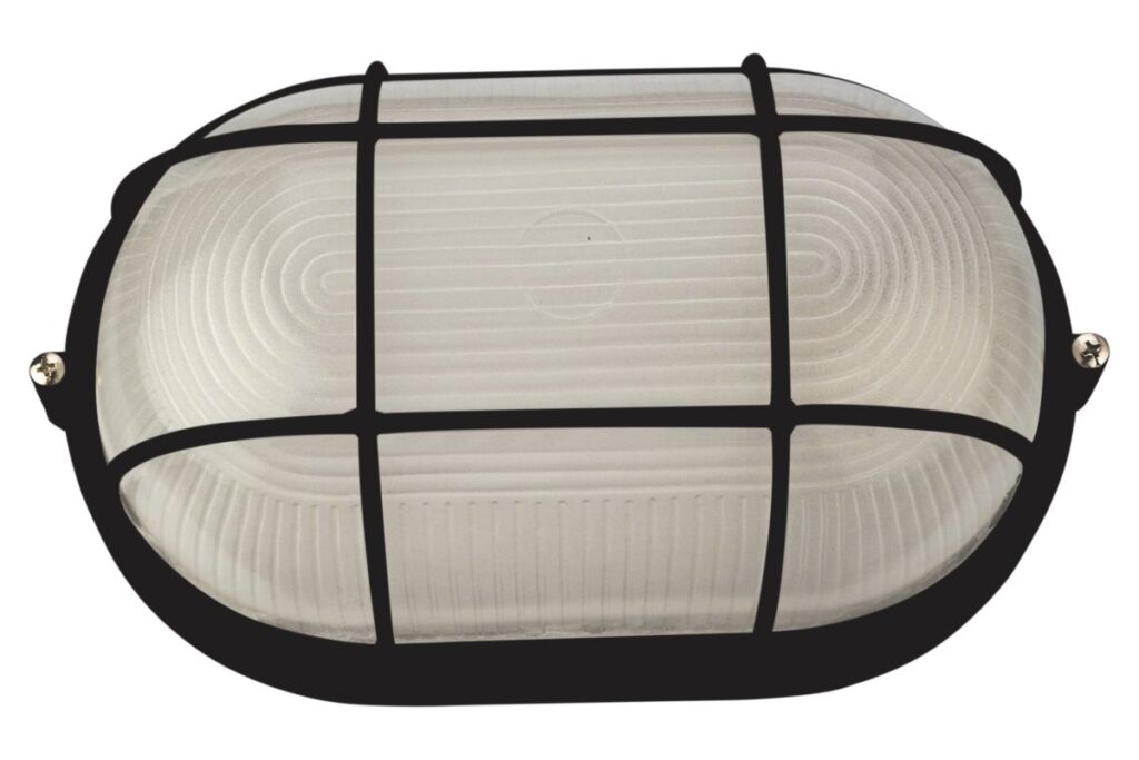 OVAL GRID BULKHEAD (B50/G - BLACK) - WACO